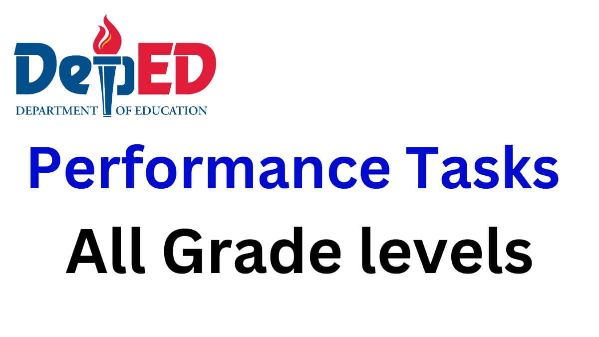 Assessment Quizzes, Long Test, Periodical Test & Performance Tasks