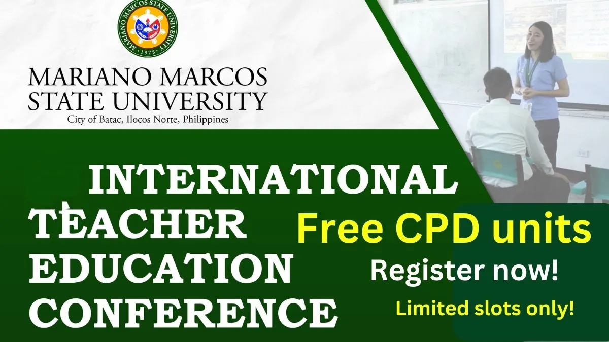 Free CPD units International Conference in Education | Register here!